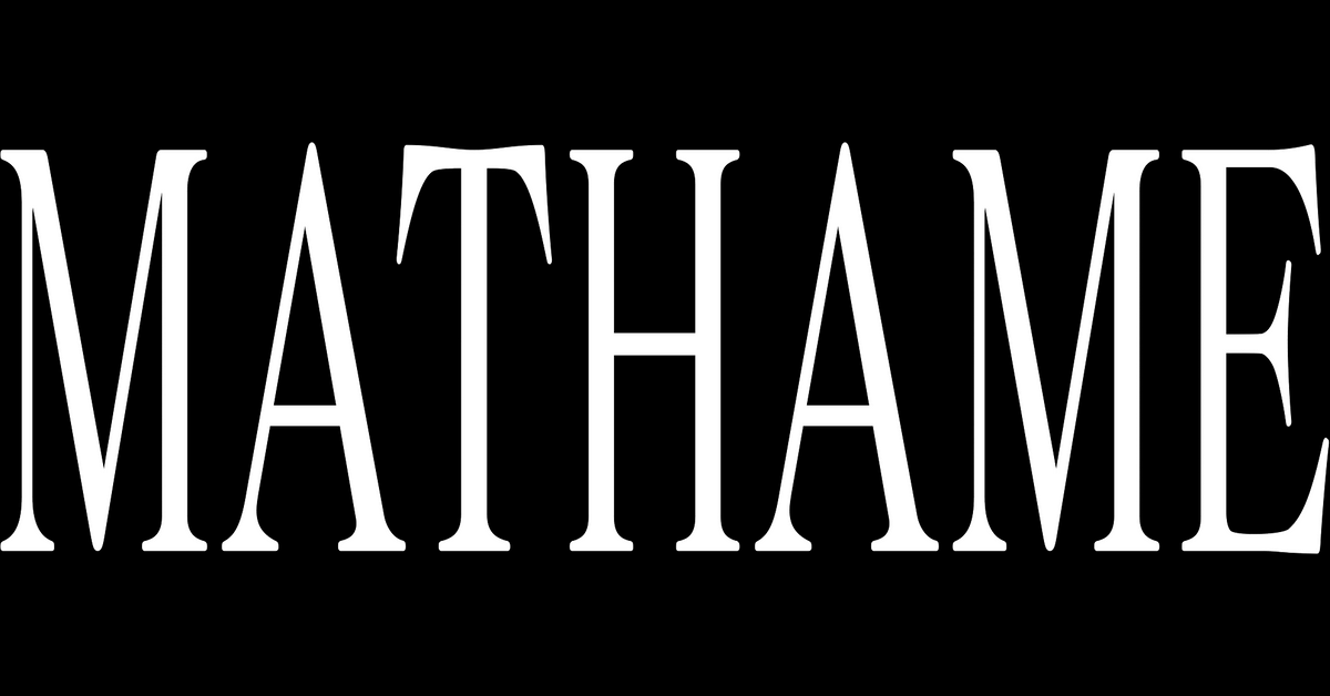 Limited edition T-Shirt – MATHAME SHOP